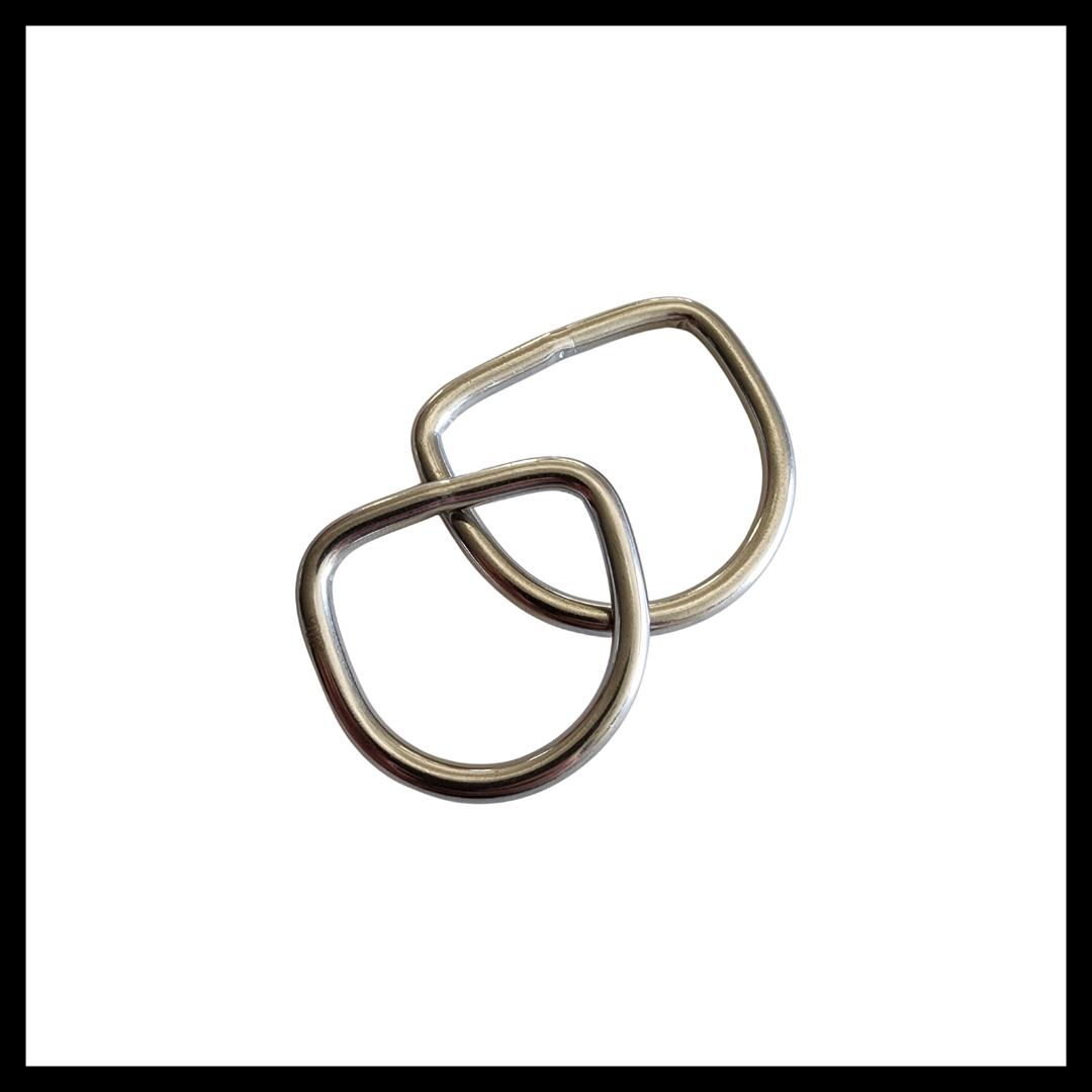 M8tex Stainless Steel 6mm D-Rings – Blanchewater Gear