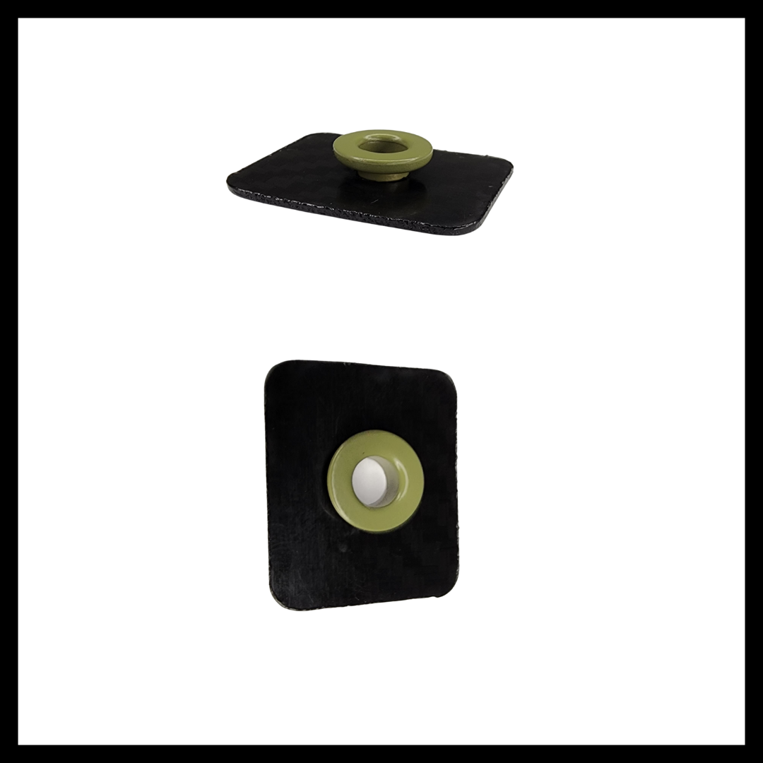 M8Tex Laser Cut CURVE Eyelet Reinforcement Backer – Blanchewater Gear