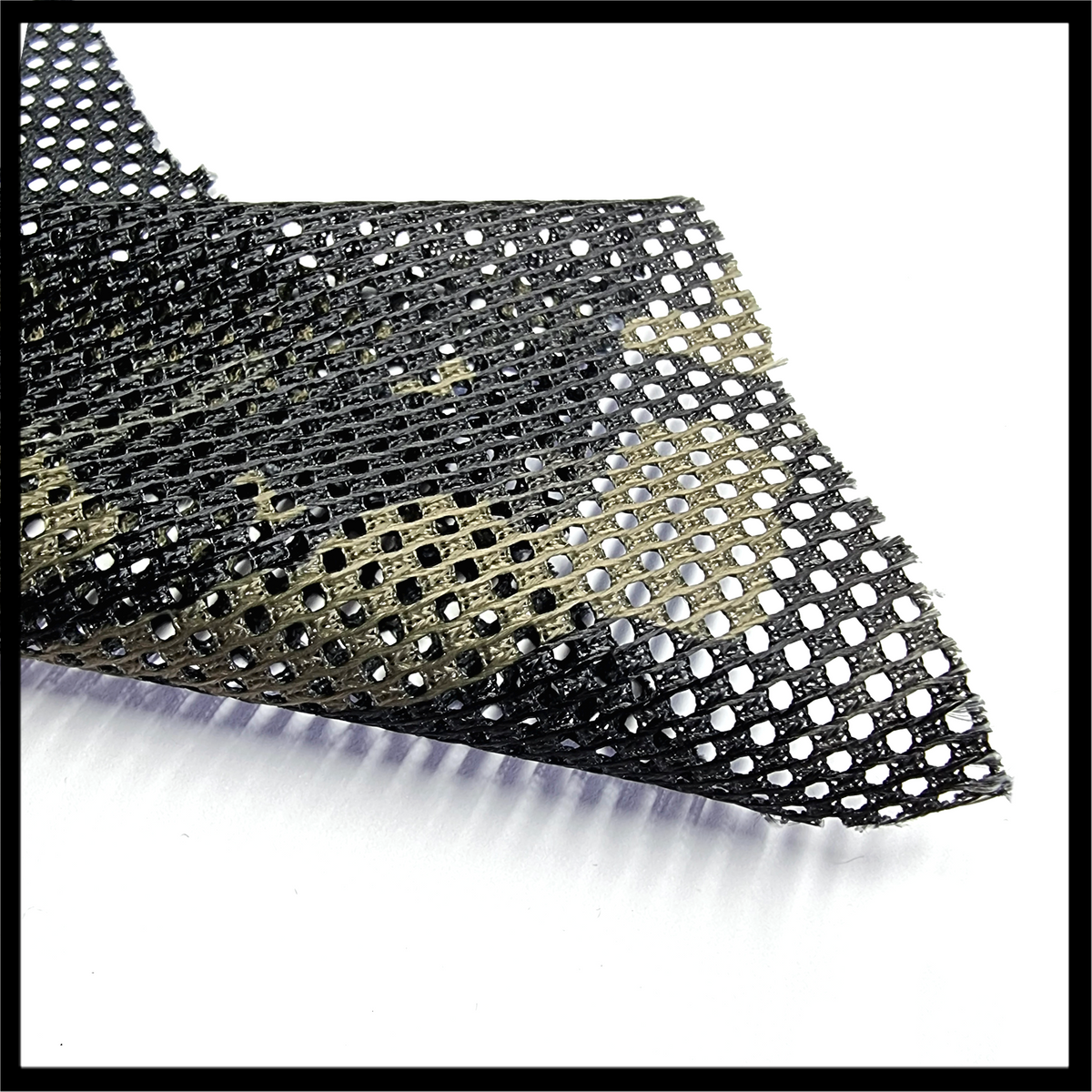 300D Multicam Black Mesh by the metre – Blanchewater Gear